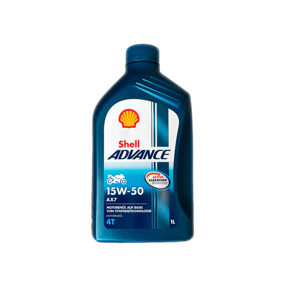 Shell Advance 4T AX7 15W50 1LT – Mellinas Store